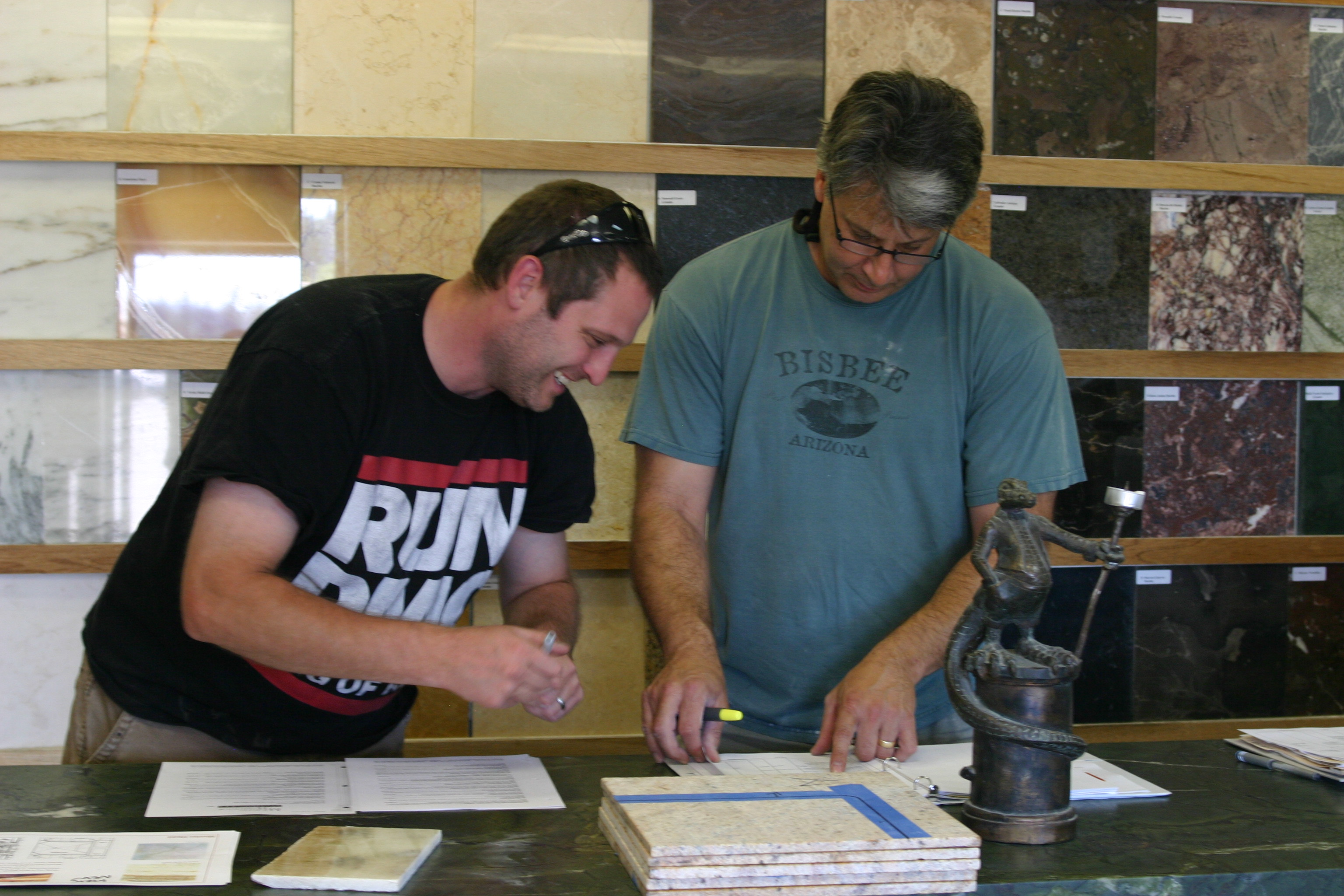 Behind the Scenes | STONE FABRICATOR & INSTALLER
