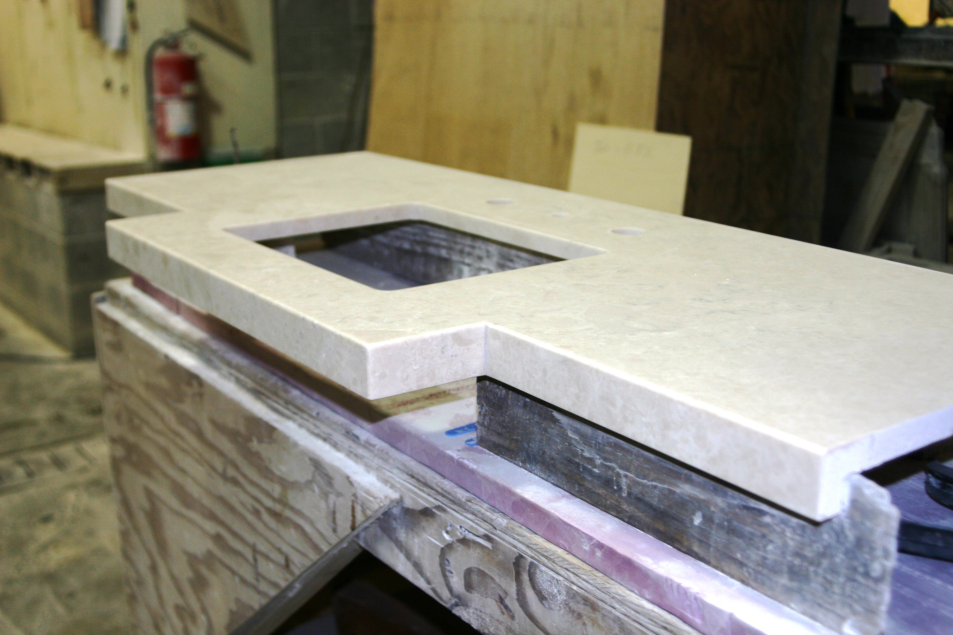 Behind the Scenes | STONE FABRICATOR & INSTALLER
