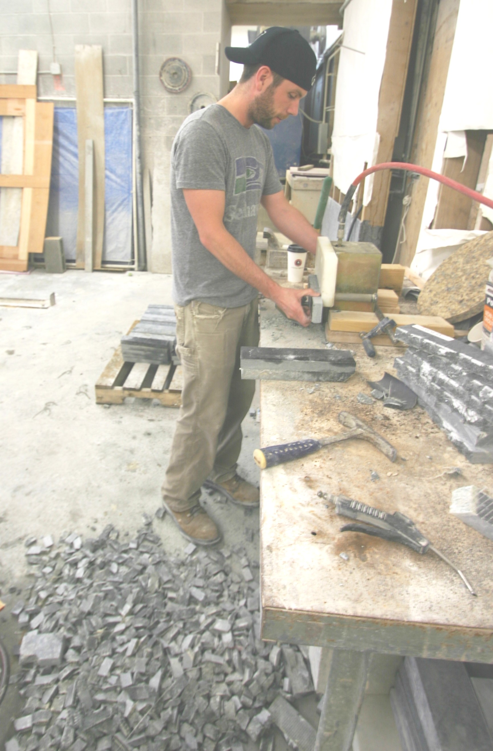 Behind the Scenes | STONE FABRICATOR & INSTALLER