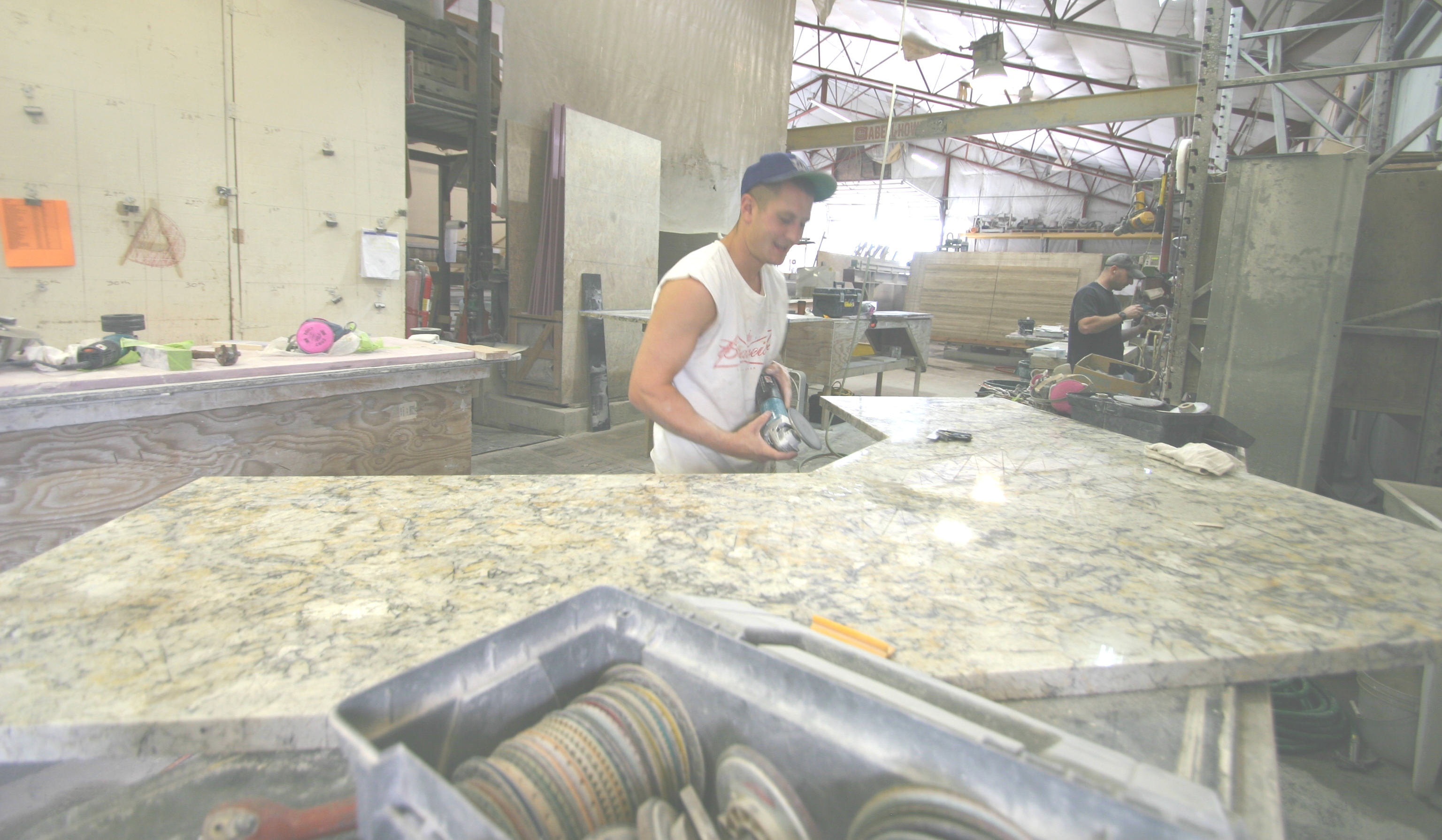 Behind the Scenes | STONE FABRICATOR & INSTALLER